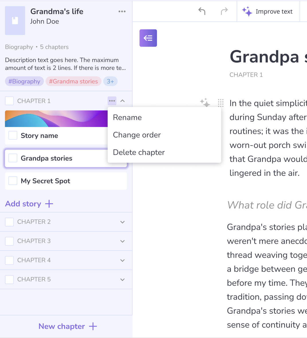 My books Guide - Memory Hive