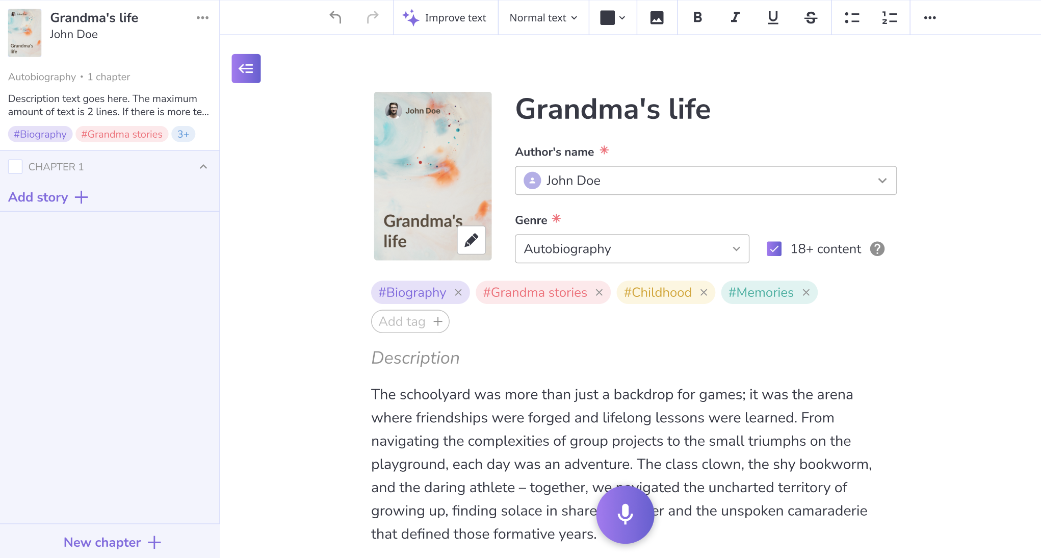 My books Guide - Memory Hive
