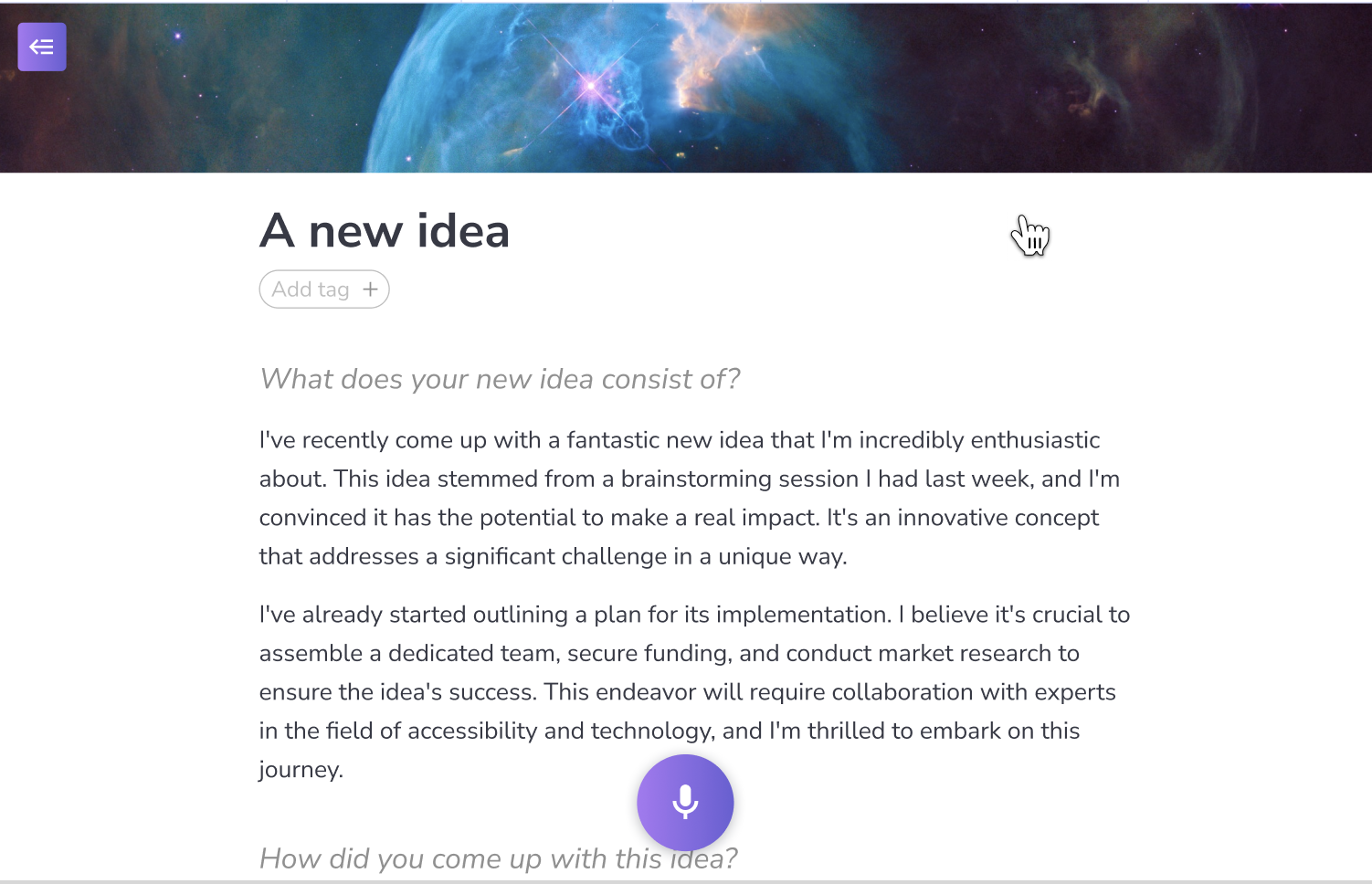 My stories Guide - Memory Hive