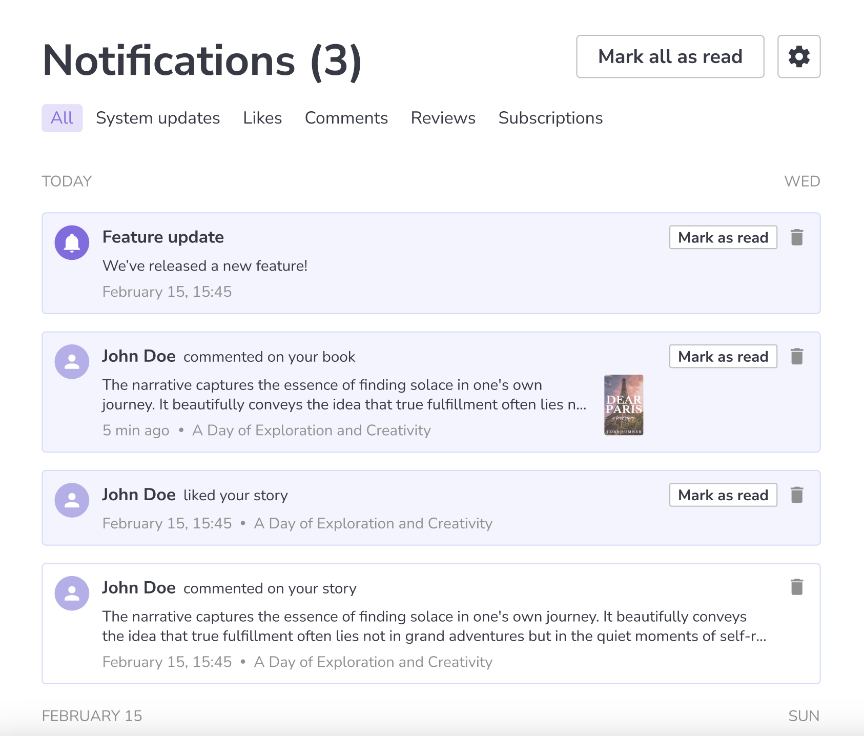 Notifications Guide - Memory Hive
